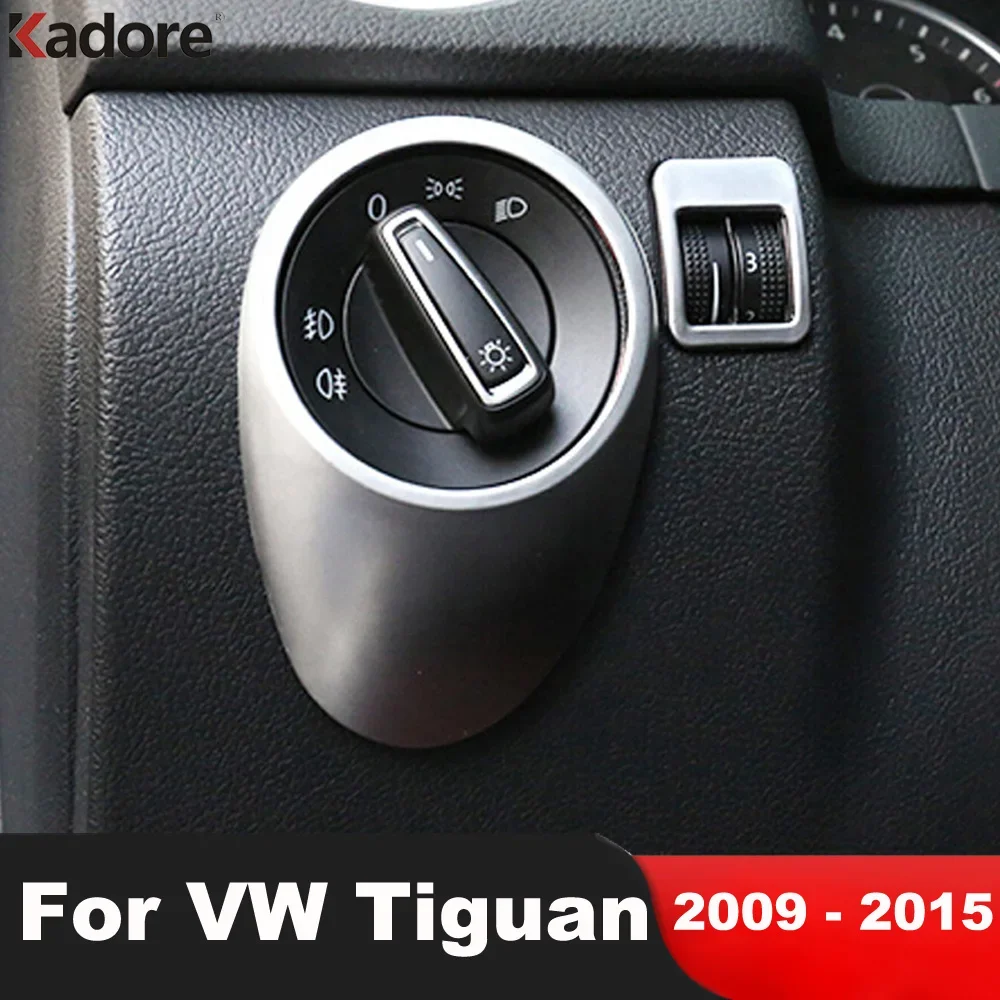 Car-Head-Light-Lamp-Switch-Control-Button-Panel-Cover-Trim-For ...