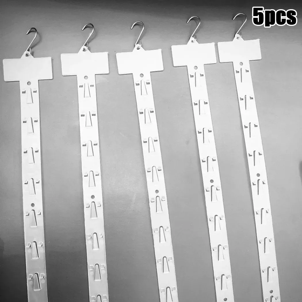 5Pcs-Supermarket-Shelf-Hanging-Strips-Store-Snacks-Display-Hanger-Hooks ...
