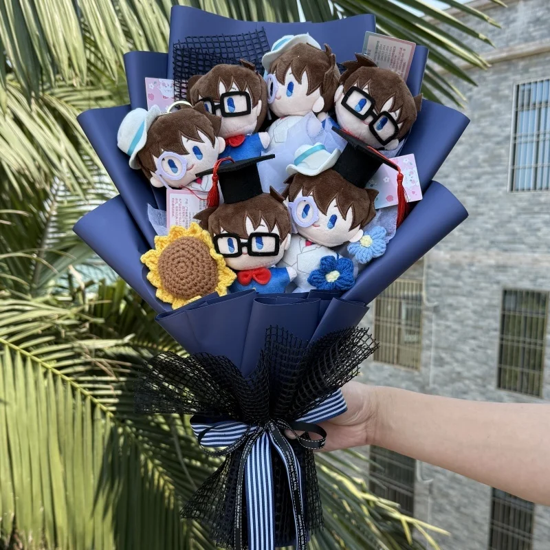 Original Cute Cartoon Detective Conan Kidd Graduation Cartoon Plush ...