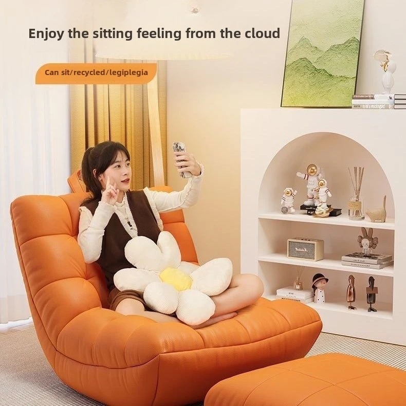 Lazy Sofa Can Lie Can Sleep Caterpillar Single Bedroom Small Sofa ...
