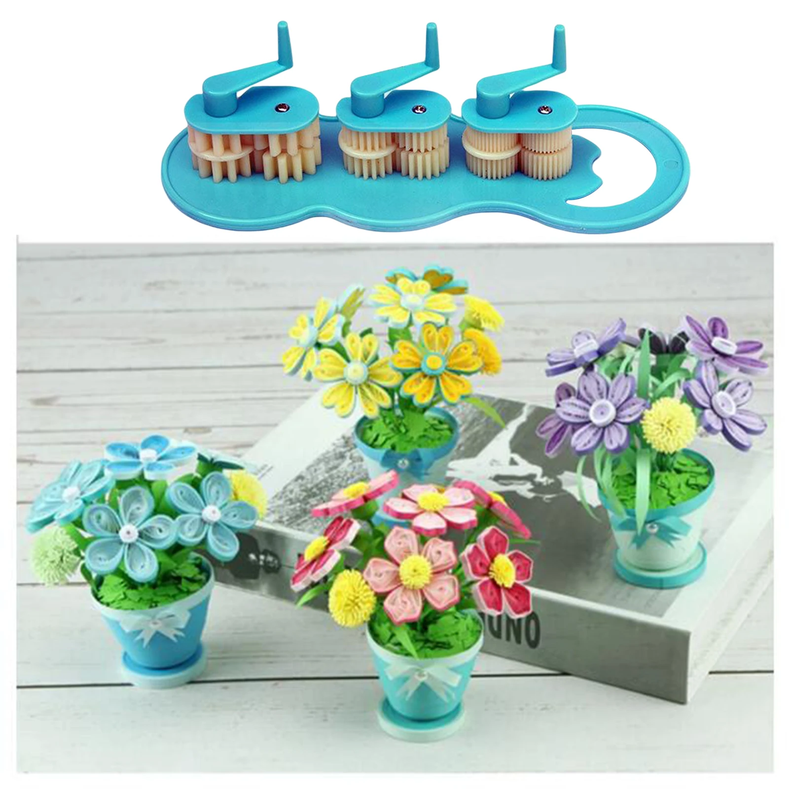 Paper Quilling 3d Flower Vase