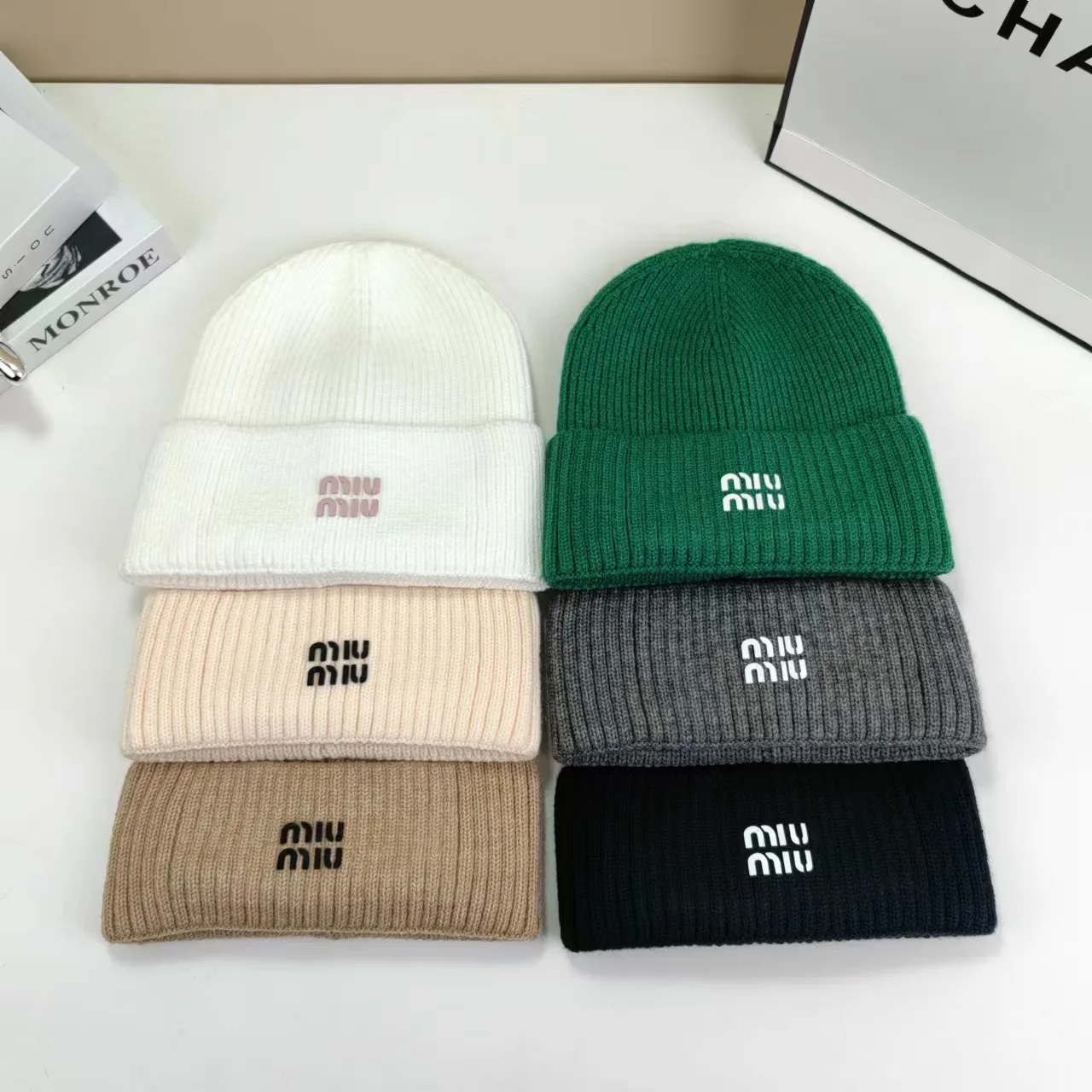 New-Versatile-Letter-embroidered-Knit-Hat-for-Men-Women-Luxury-Brand ...
