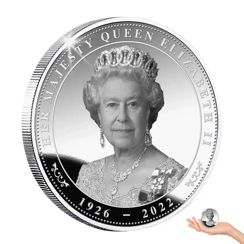 Commemorative-Coin-Queen-Elizabeth-II-Memorabilia-1926-2022-Coin ...