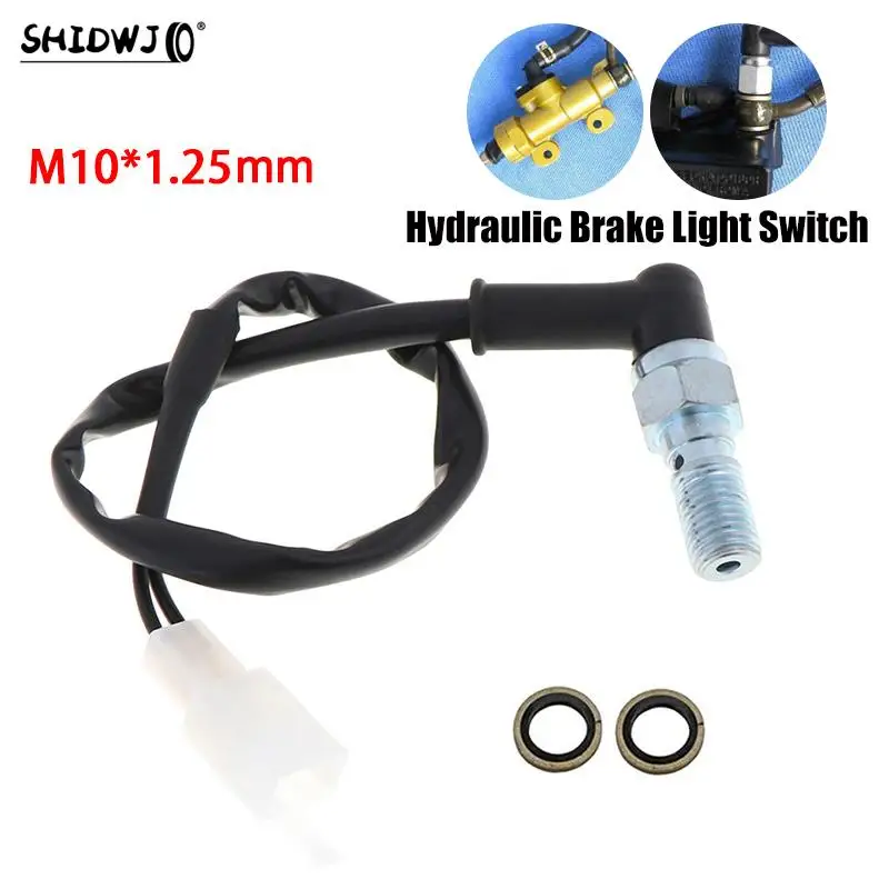 1-Set-M10x1-25-Motorcycle-Rear-Hydraulic-Brake-Light-Switch-For-KTM-125 ...