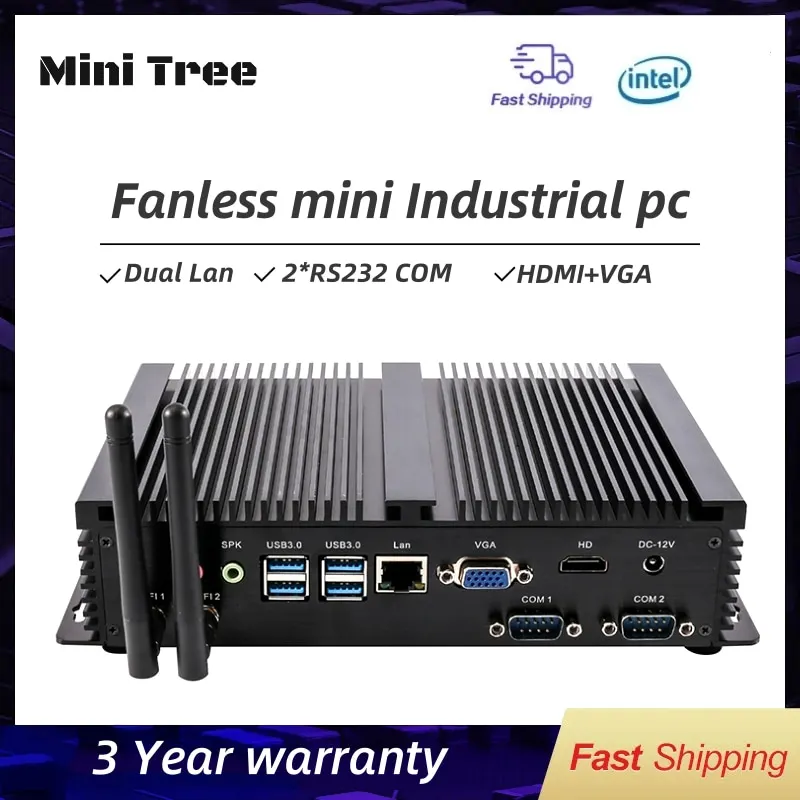 Cheapest-Industrial-Rugged-Fanless-Mini-Computer-Core-i5-8250u-i7-8565U ...