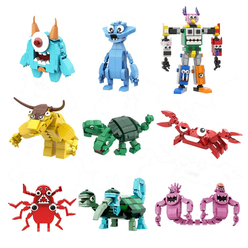 Monster-Garten-Of-Banban-4-Building-Blocks-Garden-Anime-Bricks-Horror ...
