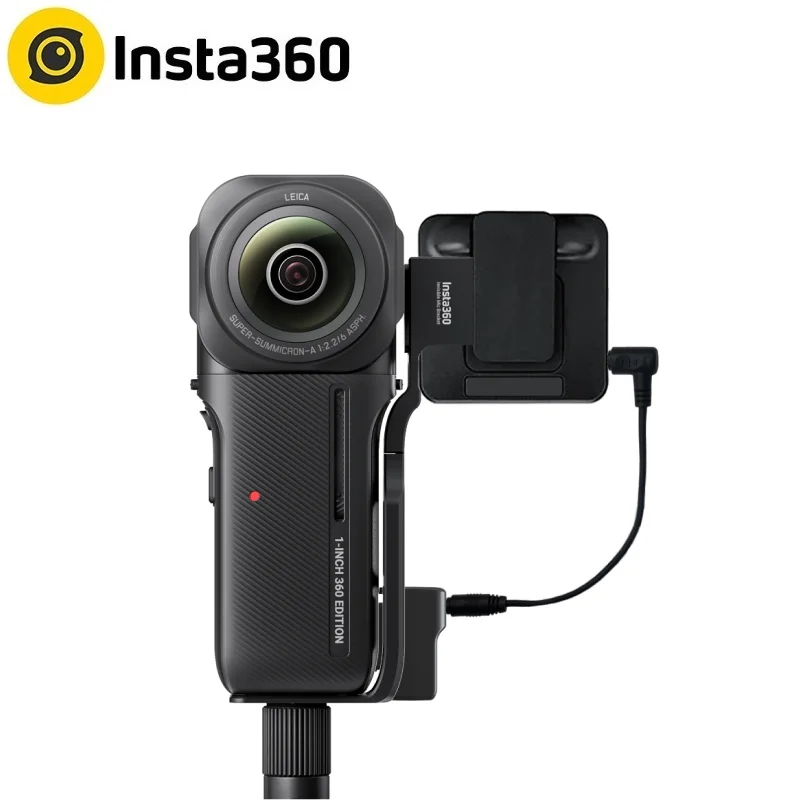 Insta360-ONE RS Suporte invisível Mic, Insta 360 Acessórios, 1 ", 360 ...