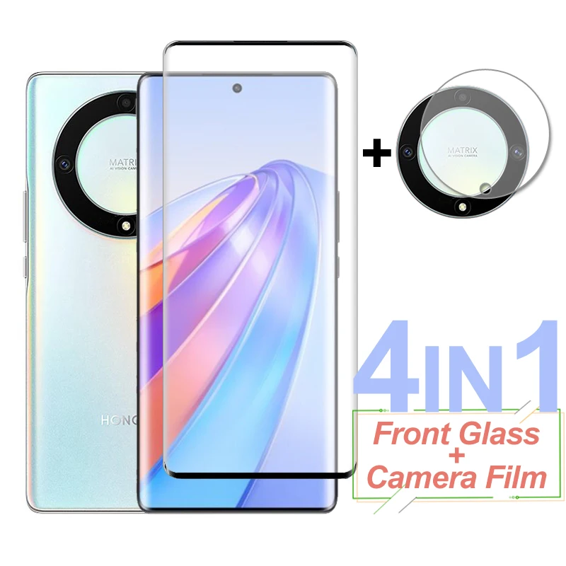 Full Cover Curved Screen Protector For Honor X9a Tempered Glass ...