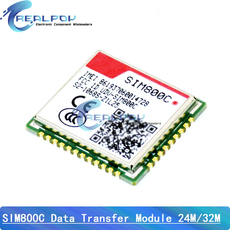 SIM800C-SIM800-Four-frequency-package-Voice-SMS-data-transfer-module ...