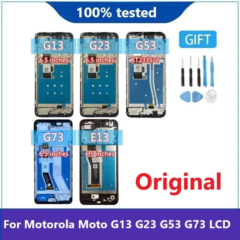 Original E13 Display For Motorola Moto G13 G23 G53 G73 LCD Display ...