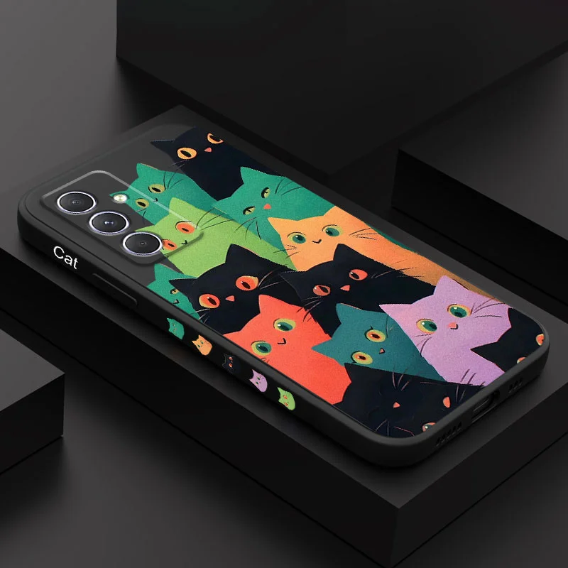 Funda-de-gato-colorida-para-Samsung-Galaxy-cubierta-para-A54-A34-A24-A14-A55-A35-A25.jpg