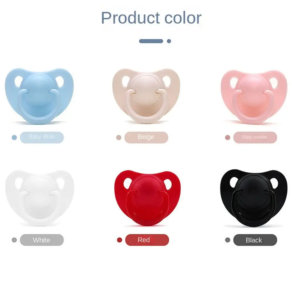 Useful-Reusable-Safe-Circle-Type-Infant-Supplies-Baby-Pacifier-Silicone ...