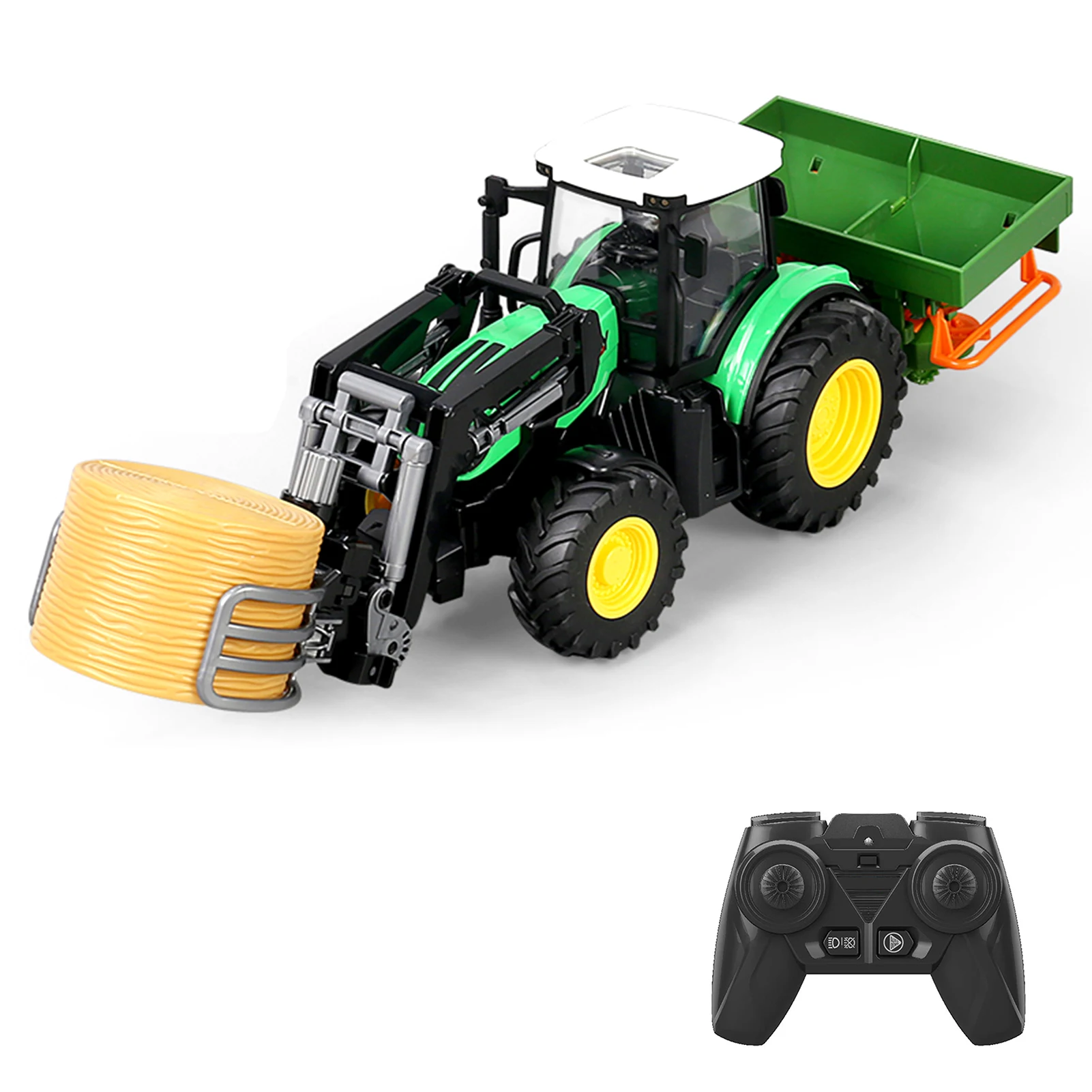6685-3R-RC-Farm-Tractors-Car-Trailer-2-4G-Radio-Controlled-Cars-Farming ...