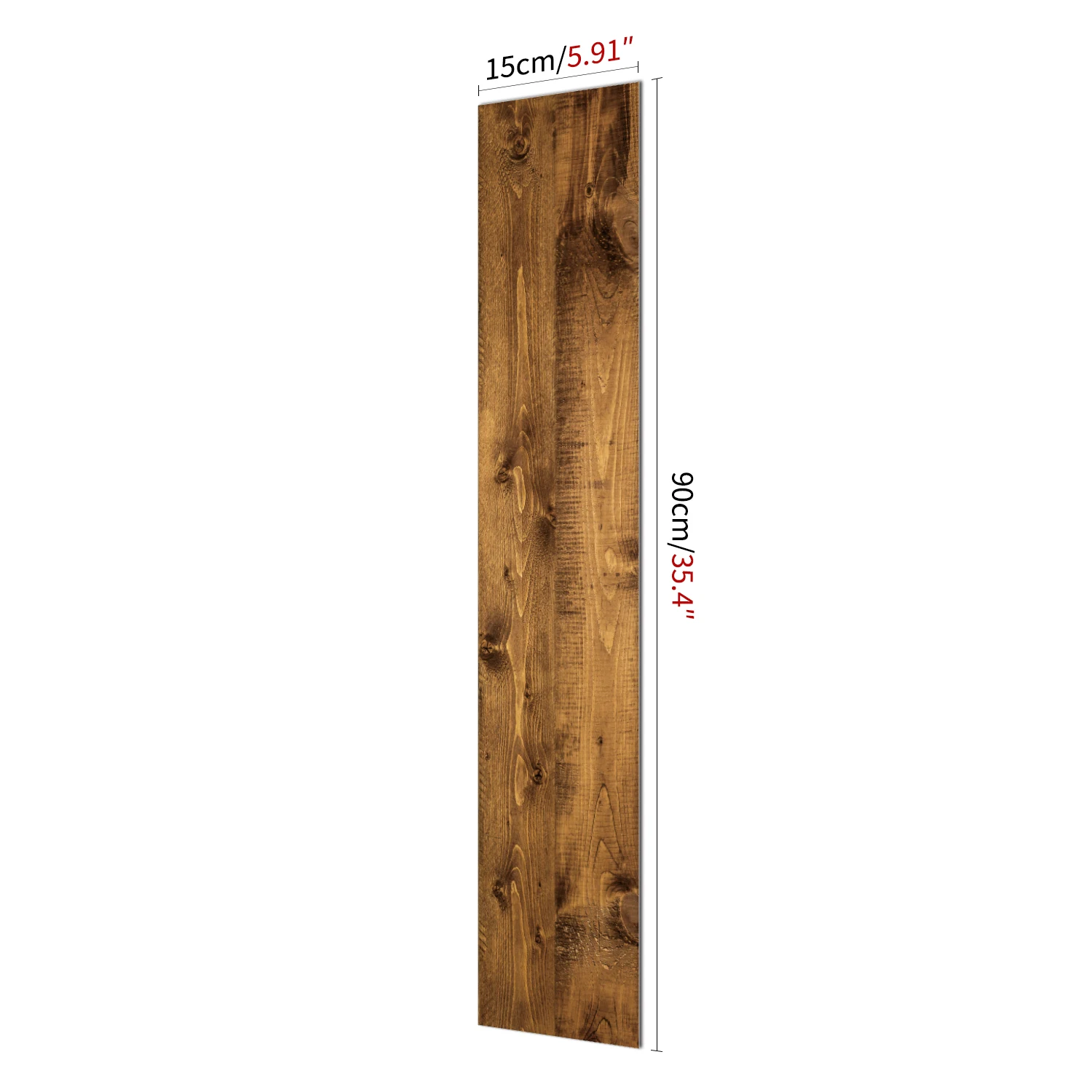 Horizontal Single Wood Plank