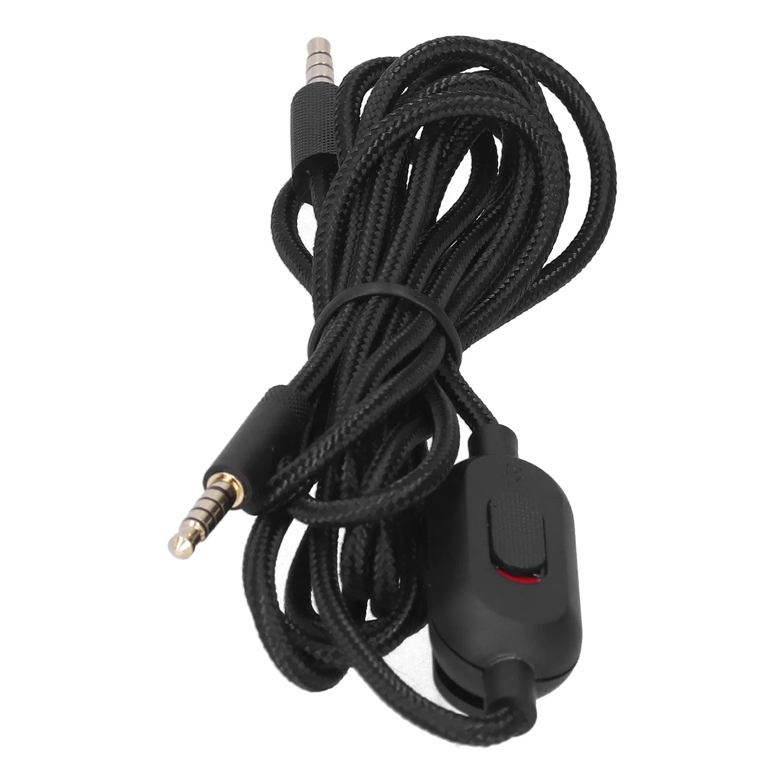 Game-Headphone-Audio-Cable-with-Volume-Microphone-Control-Suitable-for ...