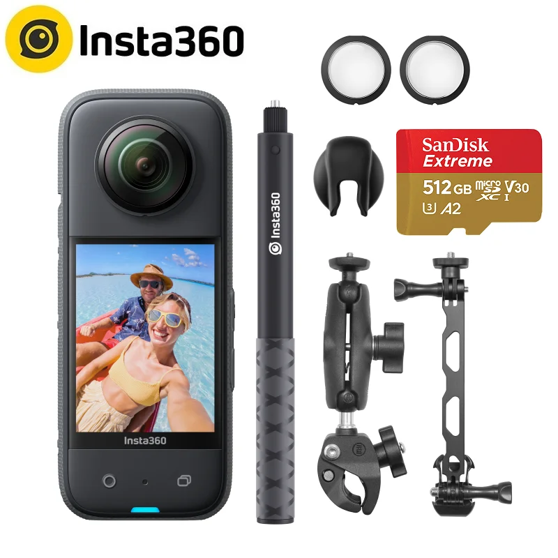 Insta360-X3-Action-Camera-For-Motorcycle-5-7K-Video-Record-Waterproof ...