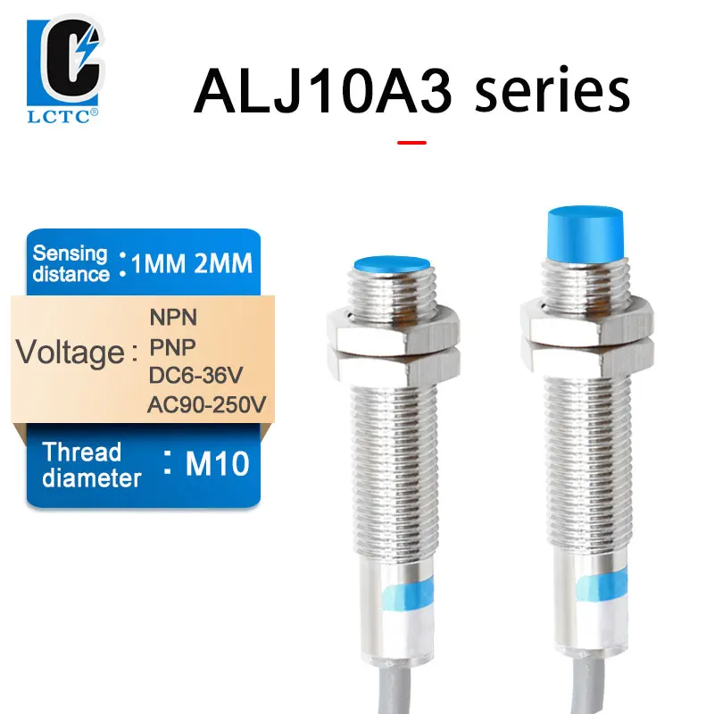 Inductive Metal Proximity Switch Alj10a3-1-z/bx/ax/by/ay/ex/dx/ez/dz ...