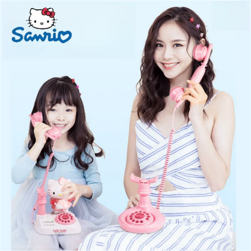 Sanrio-Kawaii-Antique-Decoration-Wired-Landline-Anime-Hello-Kitty-Cute ...