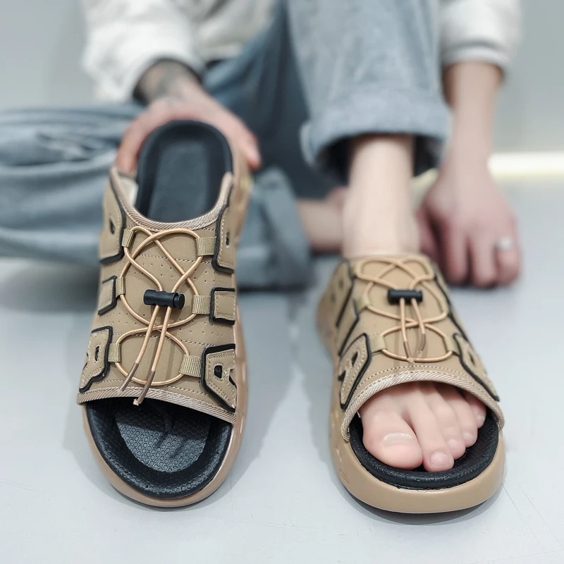 Summer Men Slippers Casual EVA Sole Soft Outdoor Beach, 41% OFF