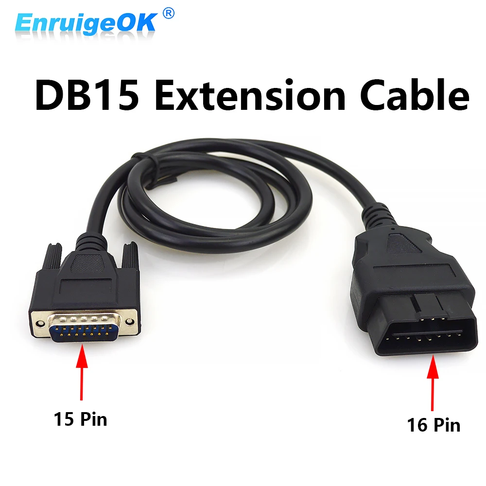 Araba-16pin-erkek-OBD2-erkek-DB15-RS232-Serial-seri-Port-te-his-uzatma ...