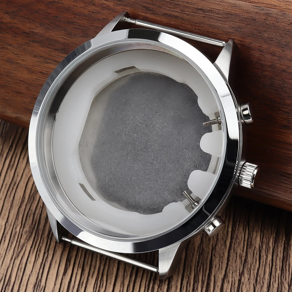 46.8mm Case Watch Cases Stainless Steel Back Cover Watch Accessories ...