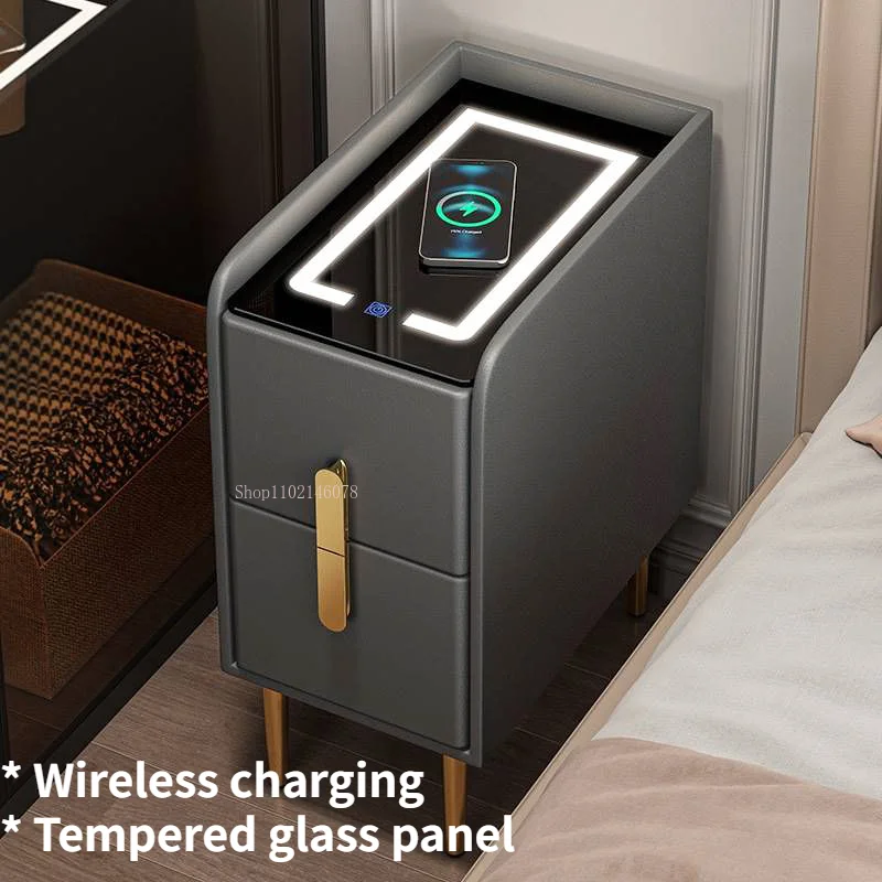 Ultra-Narrow-Smart-Bedside-Table-Wireless-Charging-Creative-Multi ...