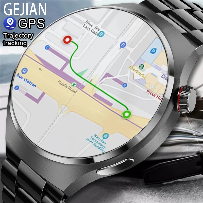 Reloj-inteligente-con-GPS-para-hombre-pulsera-resistente-al-agua-IP68 ...