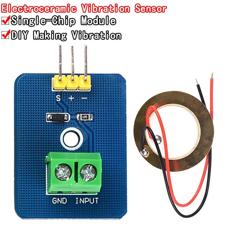 DIY-Kit-3-3-V-5V-Keramik-Piezo-Vibrations-sensor-Modul-Analog ...