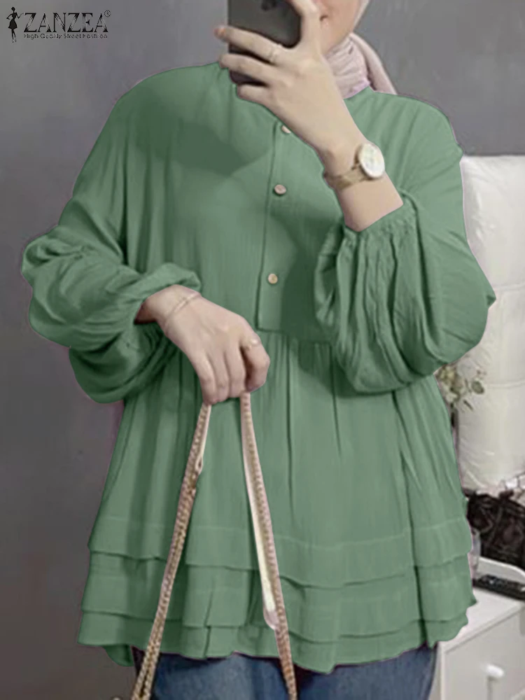 ZANZEA-Fashion-Turkey-Blouses-Muslim-Dubai-Tops-Women-Long-Sleeve-Solid ...