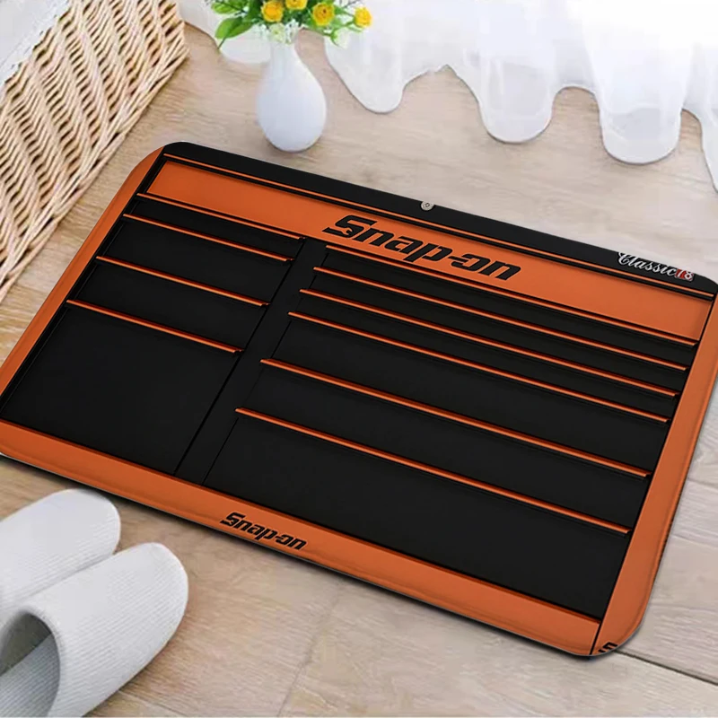 Non-slip And Washable Living Room Carpet Snap On Floor Mat Bathroom Rug ...