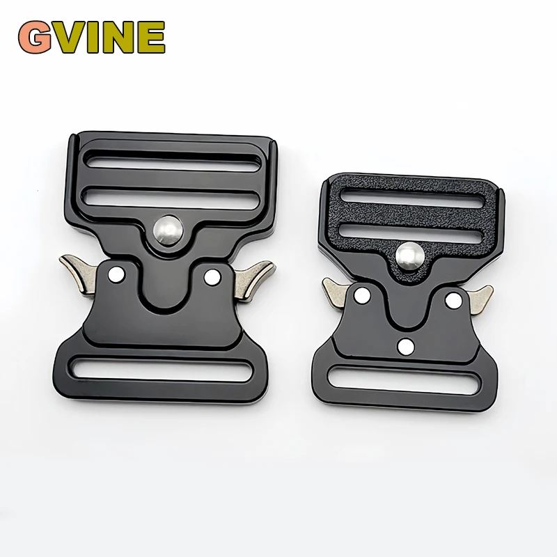 20/25/38/50mm Metal Quick Release Tactical Buckle Men Belt Buckle Set ...