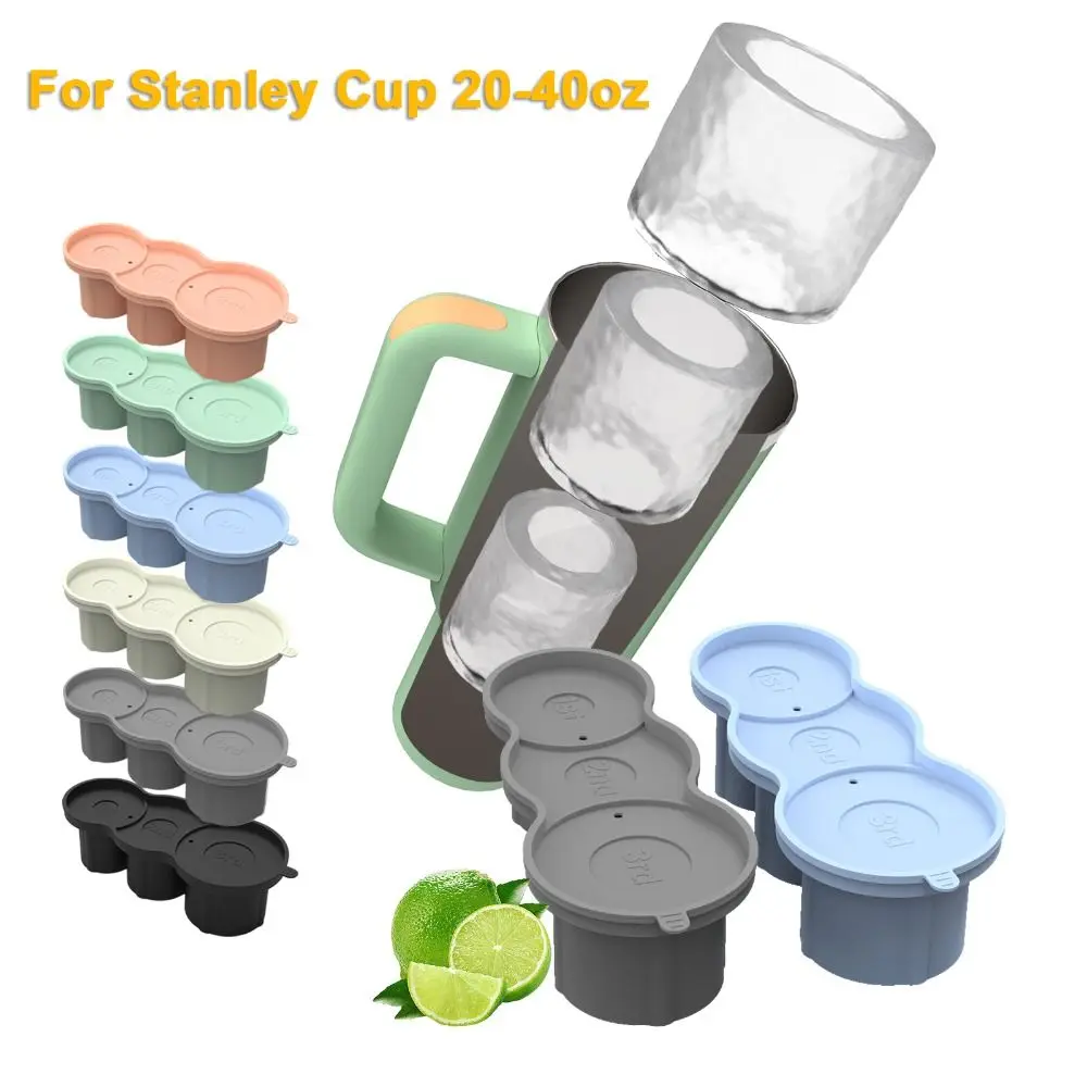 Silicone-Ice-Molds-for-Stanley-Cup-Cylinder-Shaped-Ice-Tray-for-Water ...