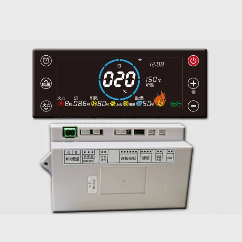 Pellet-stove-LED-digital-display-pellet-burner-controller-circuit-board ...