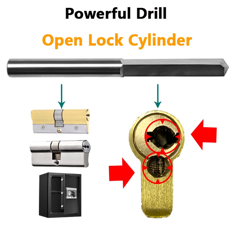 Best drill bits for drilling out lock | Lock opener | Locksmith Drill ...