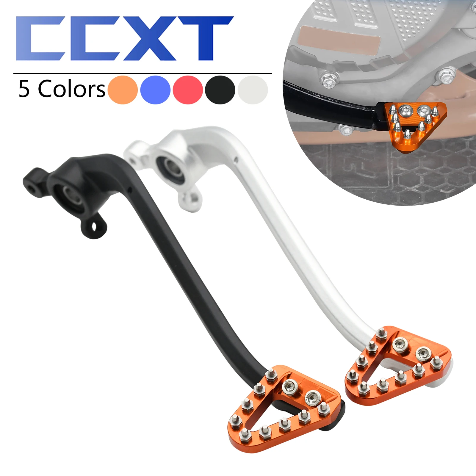 Motorcycle-Rear-Foot-Brake-Pedal-Lever-For-KTM-SX-SXF-EXC-EXCF-XCF-XC ...