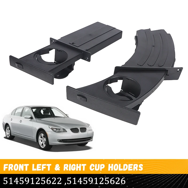 Car Front Center Console Water Cup Drink Holder Auto Accessories For BMW M5 525 528 530 535 545 ...