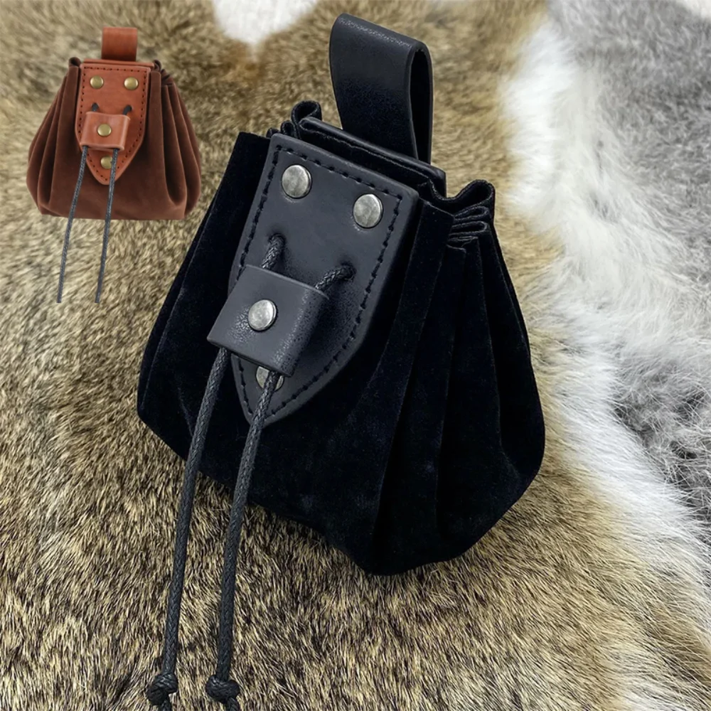 Medieval-Viking-Money-Pouch-Hangable-Belt-Waist-Bag-Fanny-Pack-Medieval ...