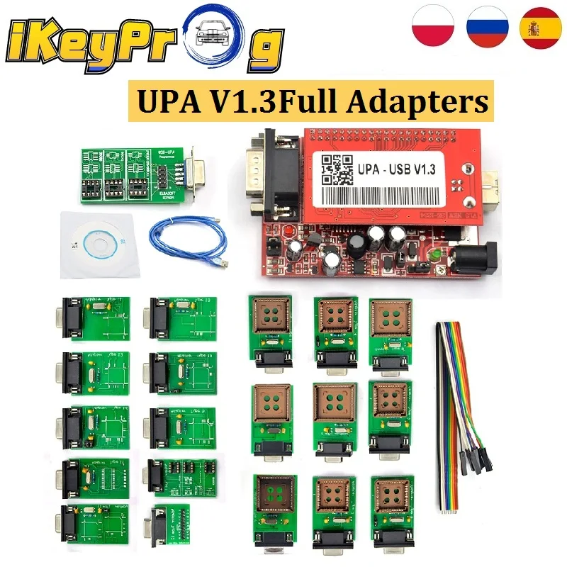 UPA USB Prog Serial Programmer V1.3 narzędzie diagnostyczne z pakietem ...