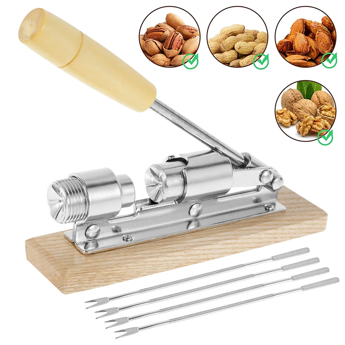 Pecan-Nut-Cracker-Tool-for-Cracking-Nut-Sheller-Adjustable-Desktop-Nut-Crackers-Desktop ...