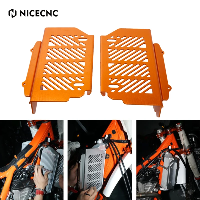 For-KTM-TPi-EXC-300-Radiator-Grille-Cover-Guard-Protector-EXC-F-350-SX ...