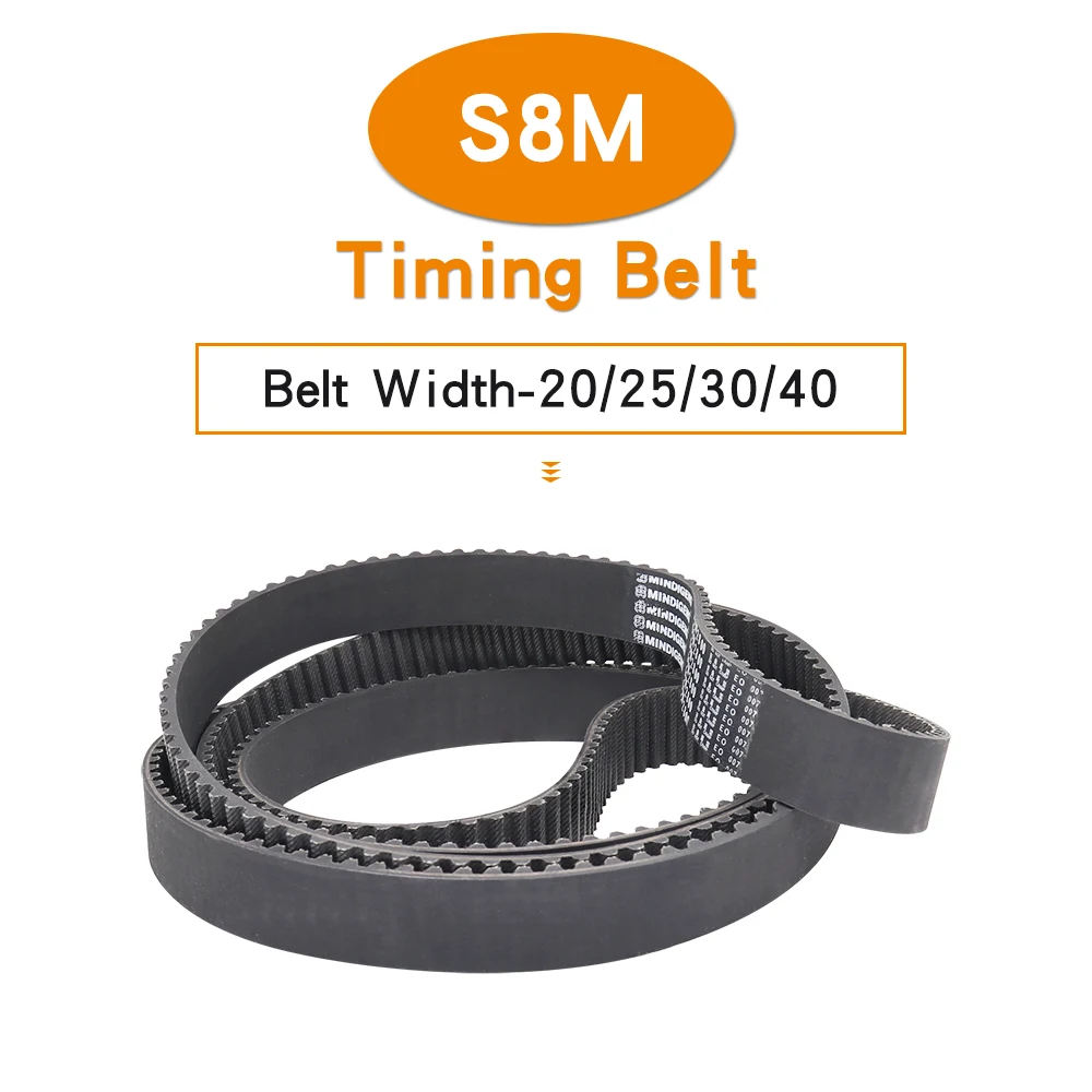 Timing Belt S8M-2832/2848/2880/2904/2992/3048/3200/3272/3280/3304 Teeth ...