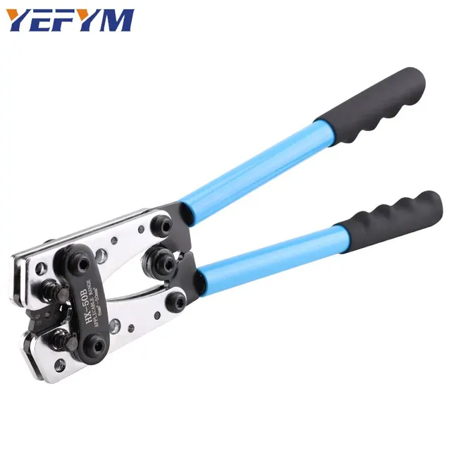 Tube Terminal Crimper Hex Crimp Tools HX-50B Pliers 6-50mm2/AWG 10-0 ...