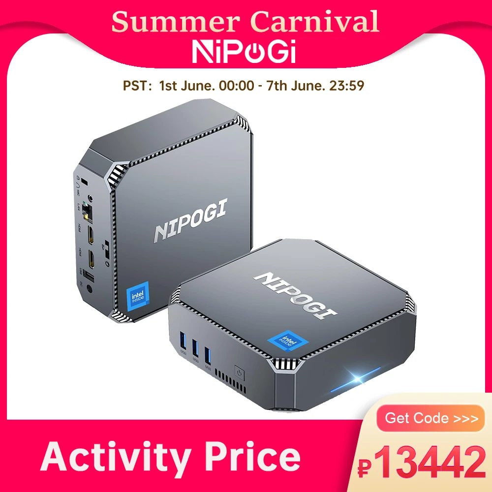 NIPOGI-AK2Plus-Mini-PC-Intel-12th-Gen-N100-DDR4-16GB-512GB-Windows-11 ...