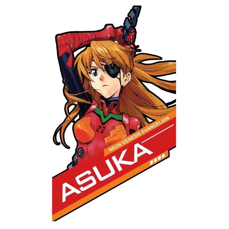 Japanese-Anime-series-EVA-Asuka-stickers-ACG-beautiful-girl-anime ...