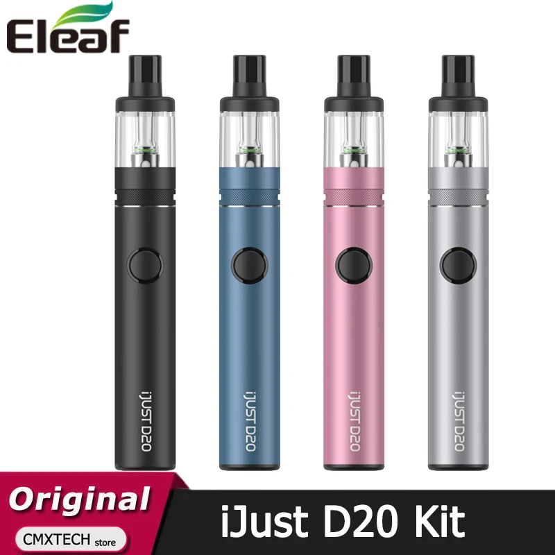 Original-Eleaf-iJust-D20-Kit-Built-in-1500mAh-Battery-30W-Vape-3ml-Tank ...