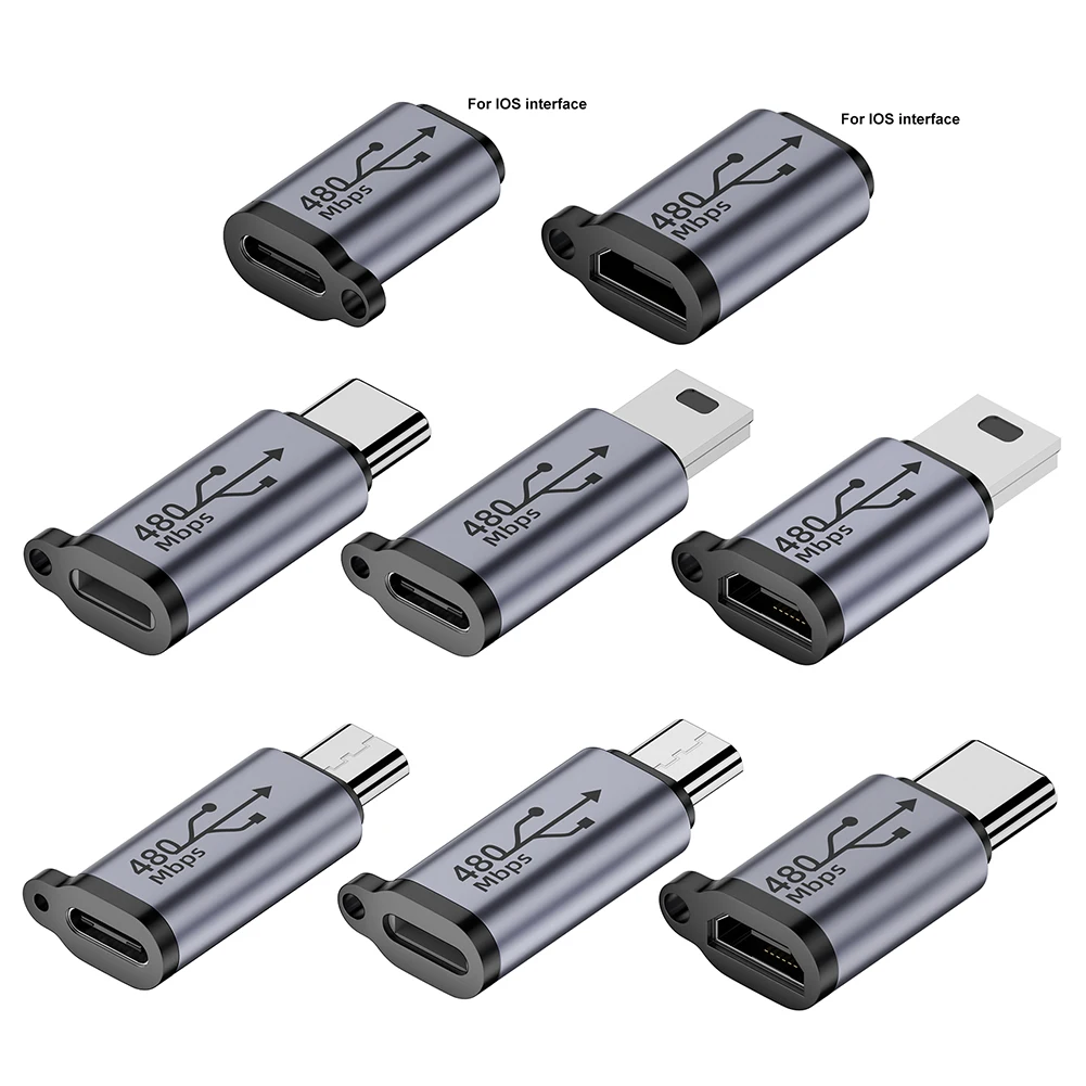 Usb C 타입 암 마이크로 수 어댑터 커넥터 태블릿 노트북 Pc용 고속 충전 마이크로 충 티몬