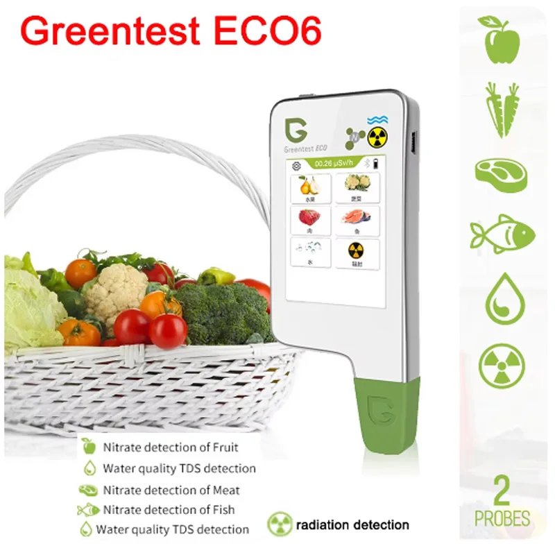 1-6 Greentest Food Safety Detector Food Nitrate Tester Fruits and ...