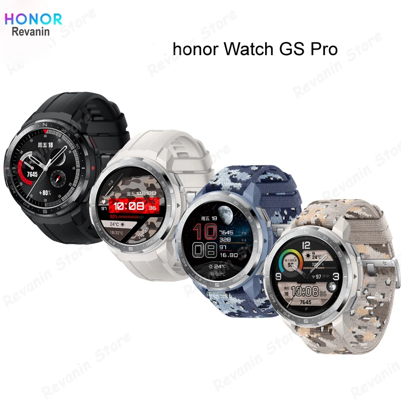 Honor Watch GS Pro Smart Watch Men 5ATM Waterproof Smartwatch SpO2 ...