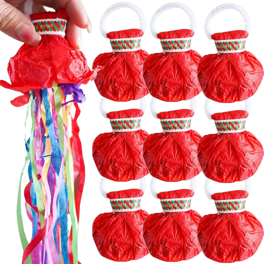 Hand-Throw-Streamers-Confetti-Party-Paper-Cracker-Poppers-Decoration ...