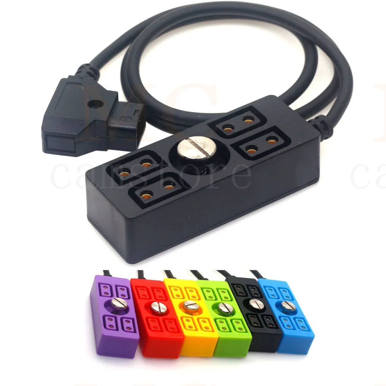 D-TAP to 4x D-tap four way splitter D-TAP Distributor dtap splitter 1/4 ...